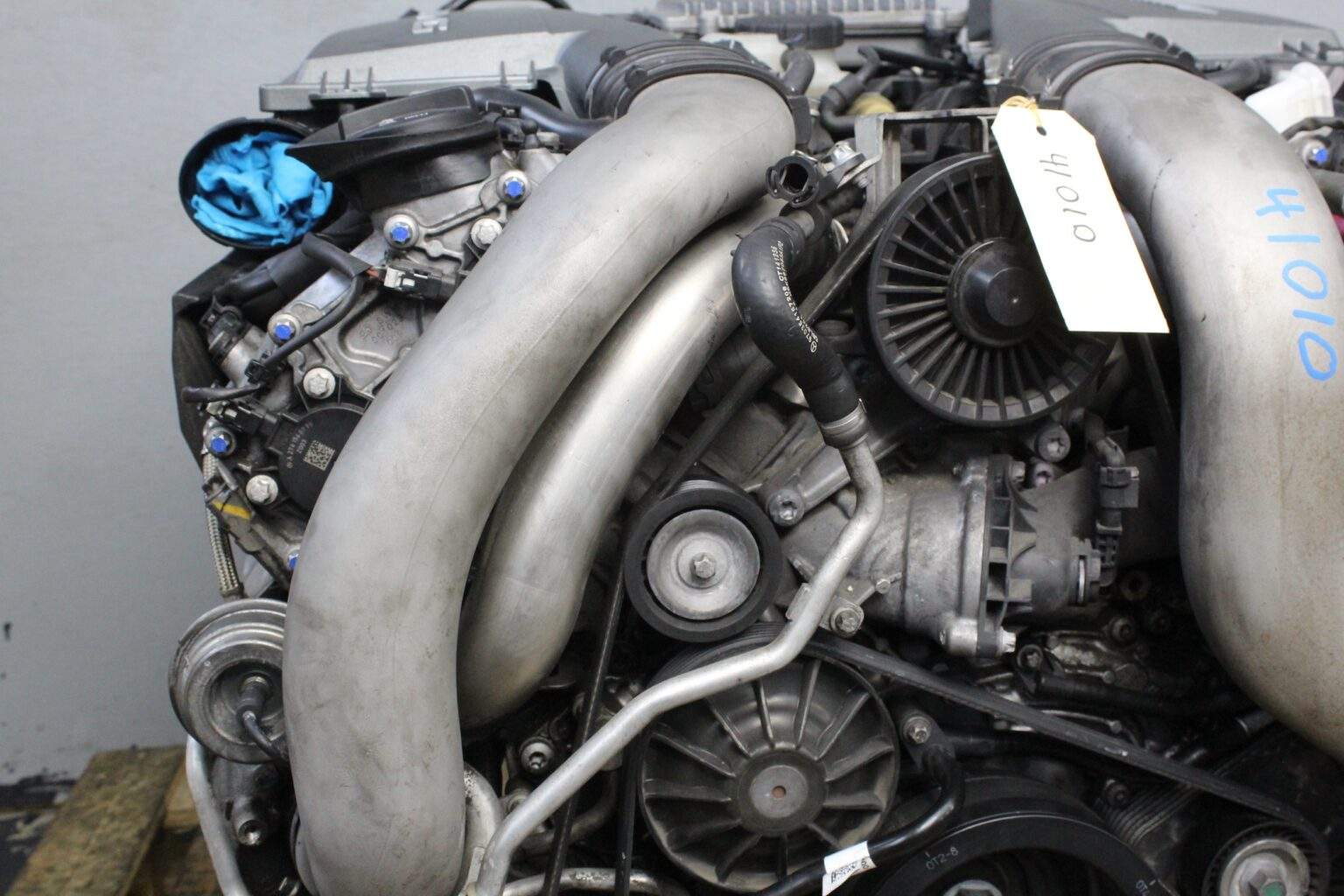 Mercedes Benz E63 CLS63 G63 M157 Engine Motor Complete 5.5L Twin Turbo ...